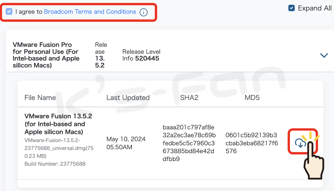 VMware FusionとWorkstationのPro版が無料化に！ | K’s-Fan