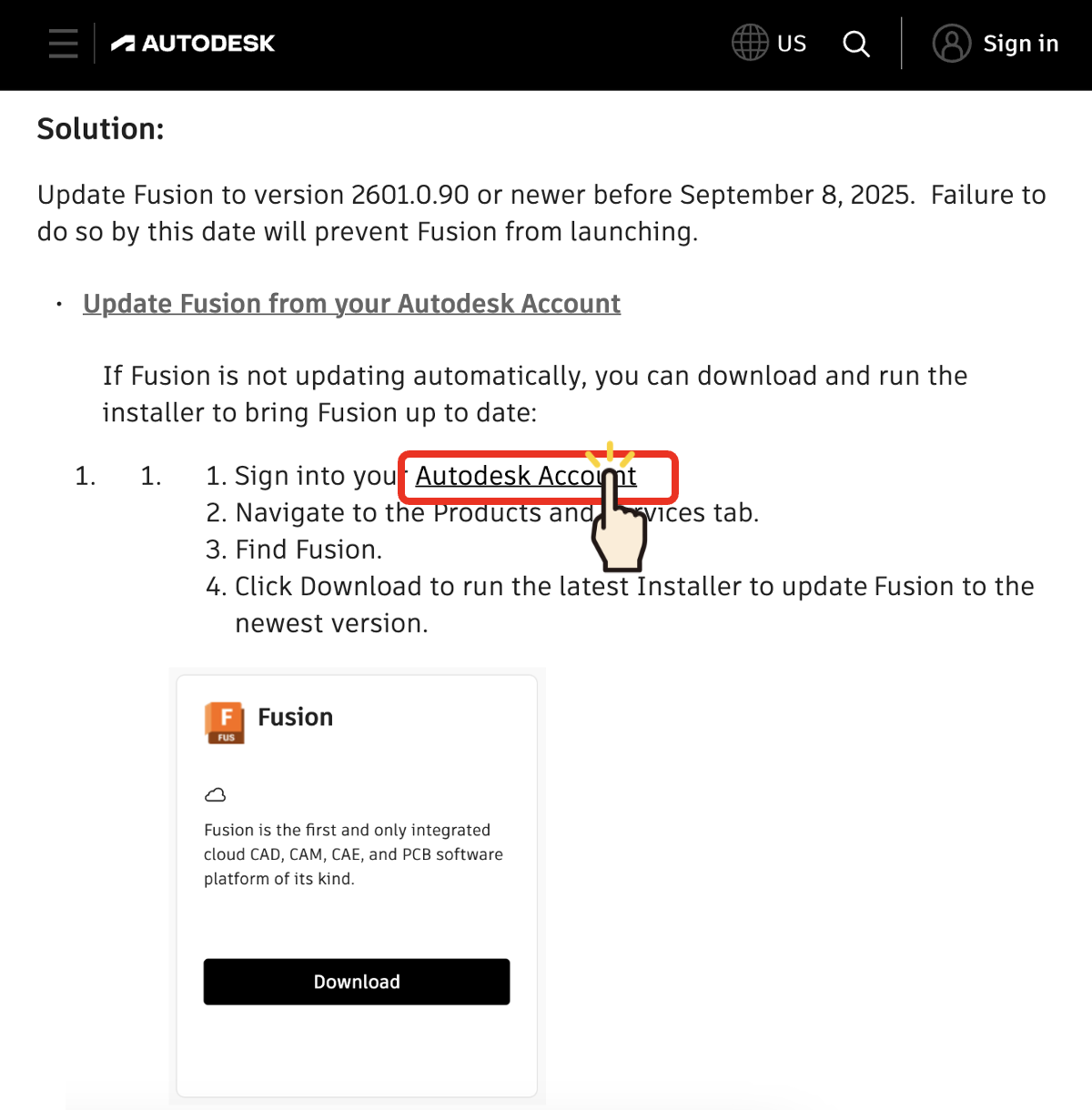 引用元： Autodesk support より